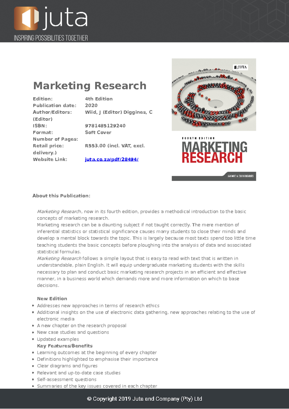 Pdf - Summary marketing - Marketing Research Edition: 4th Edition ...