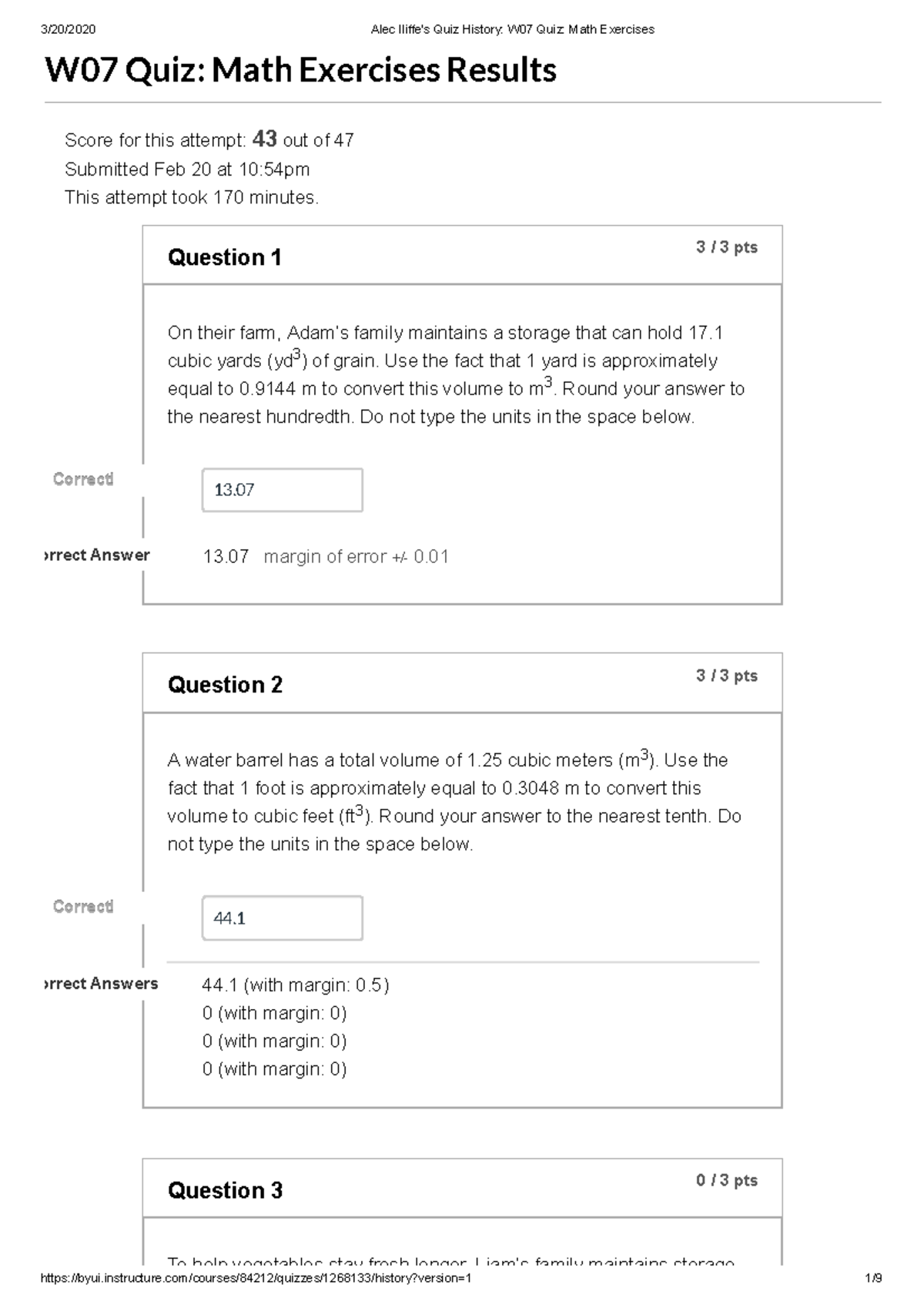 W07 Quiz: Math Exercises - Studocu