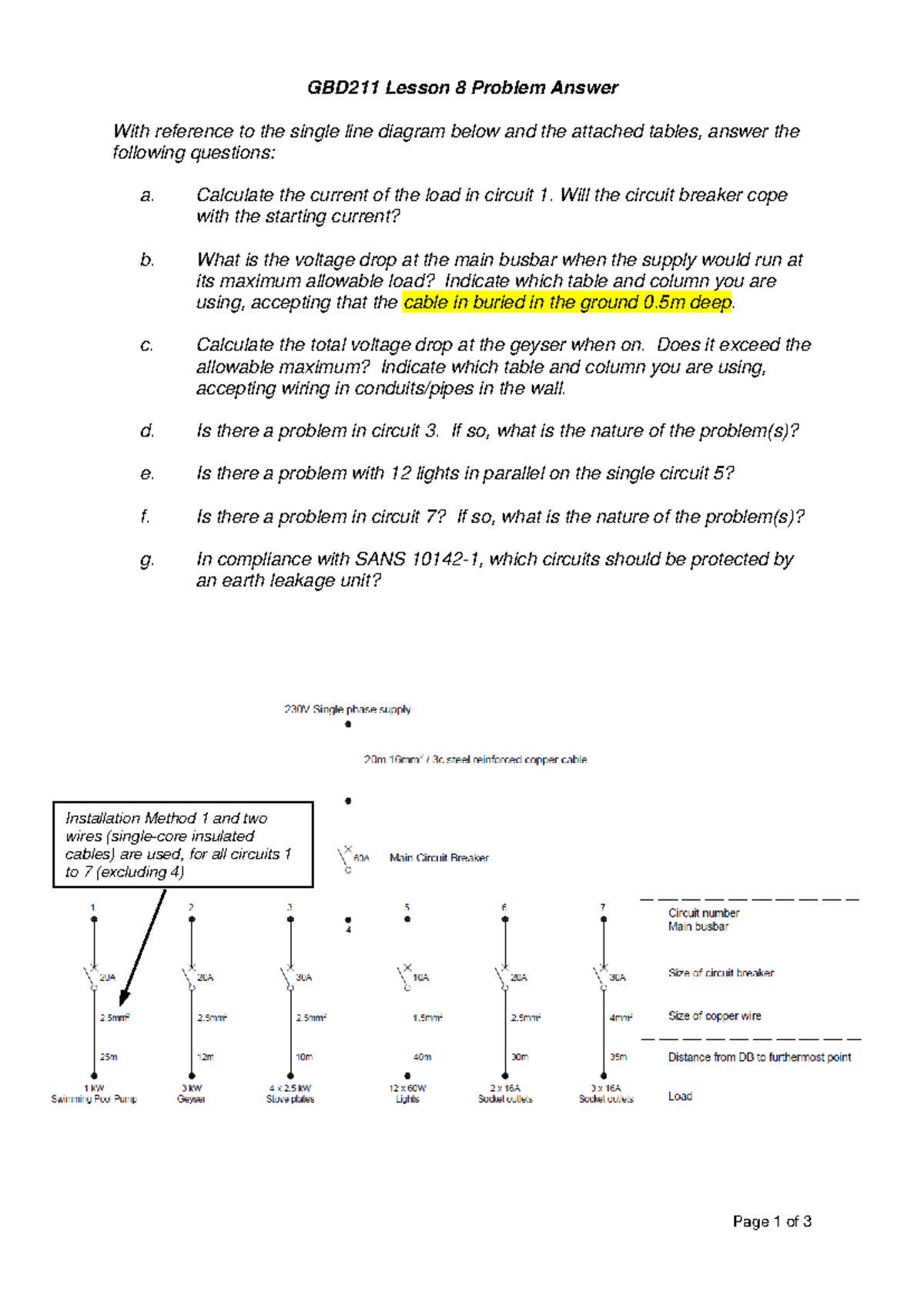 GBD221 Lesson 8 Problem Answer (updated 4 - Page 1 of 3 GBD211 Lesson 8 ...