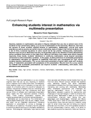 Representing Point, Line and Plane Using Concrete and Pictorial Models ...