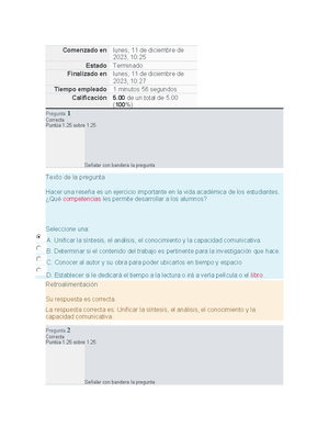 Act 7 nm01 - respuestas - Comenzado en lunes, 11 de diciembre de 2023 ...