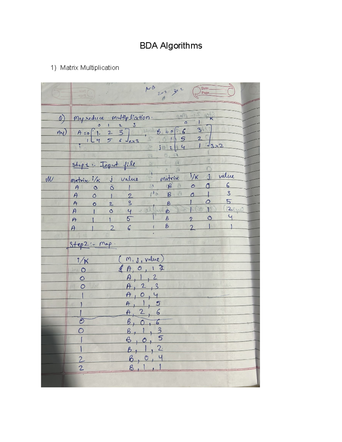 BDA Algorithms and Numericals - Artificial intelligence and Machine ...