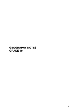 Grade 10 ATP 2024 Geography - 2024 NATIONAL RECOVERY ATP: GRADE 10 ...