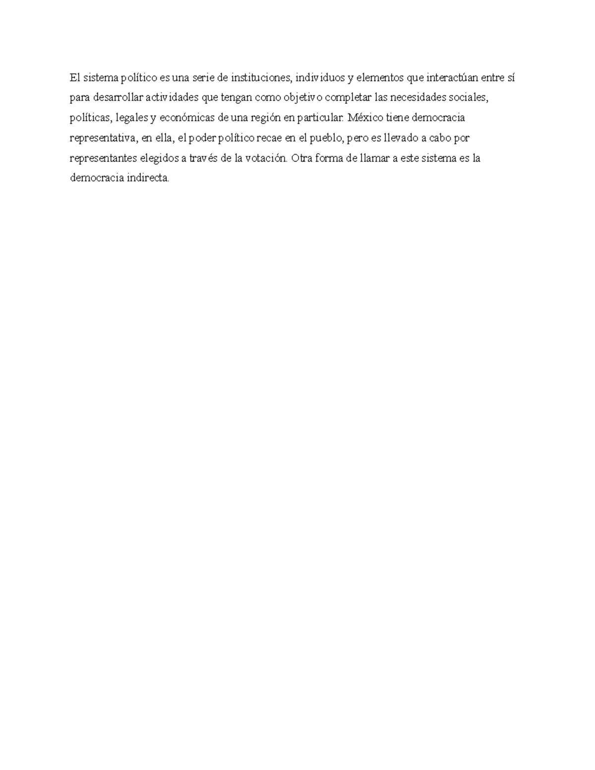 M5 Análisis Económico Político Y Social De México 1 Actividad El