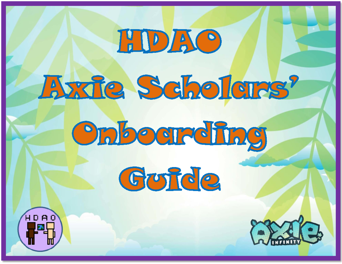 HDAO Scholars Guide - English Version - The humanDAO is an open ...