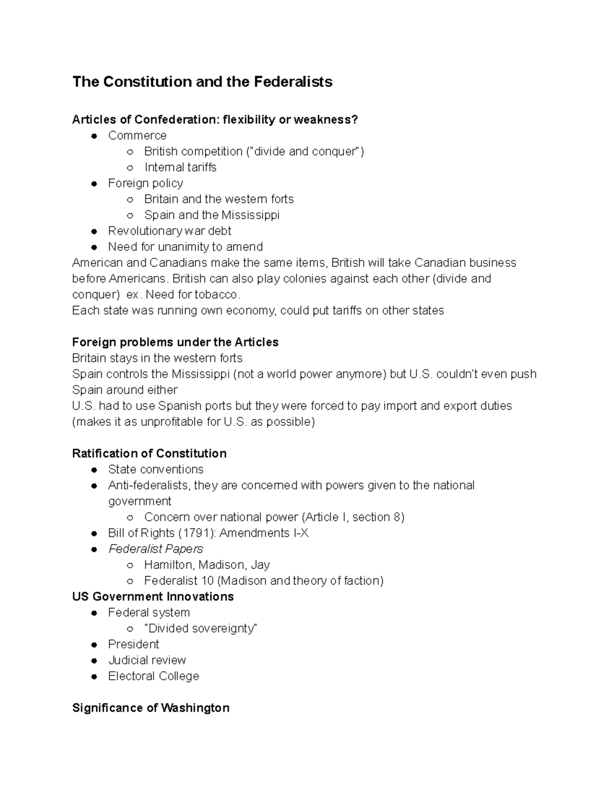 HIS Ch. 5 - History of American Life I (HIS106), Ch. 5 Notes - The ...