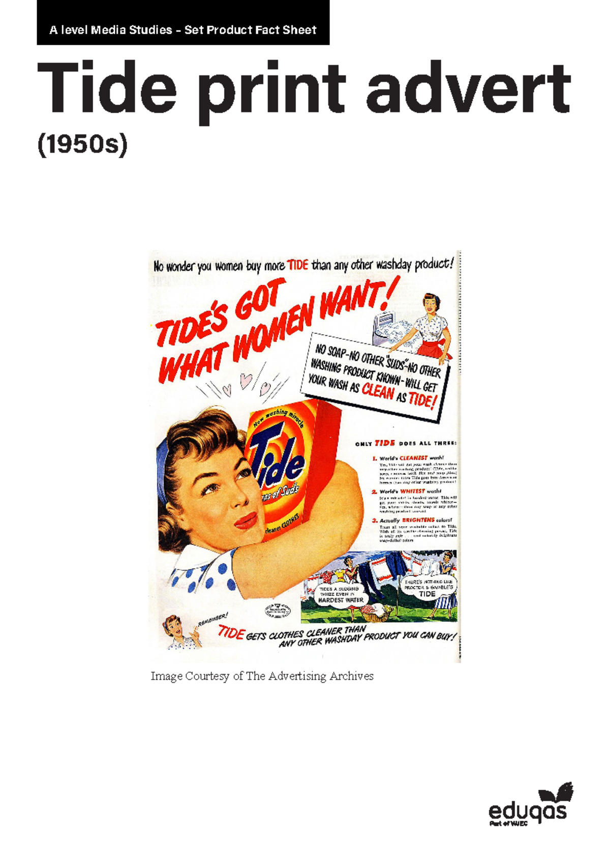 Tide - The D’Arcy Masius Benton & Bowles (DMB&B) advertising agency ...