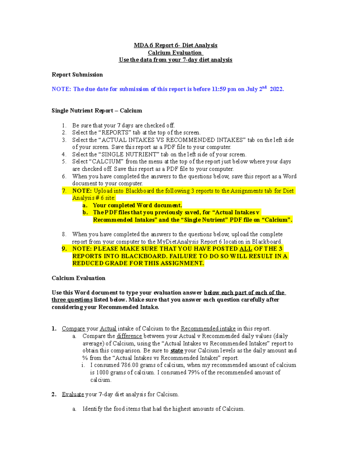 MDA6-Irizarry - baseline of the assignment - based on your own ...