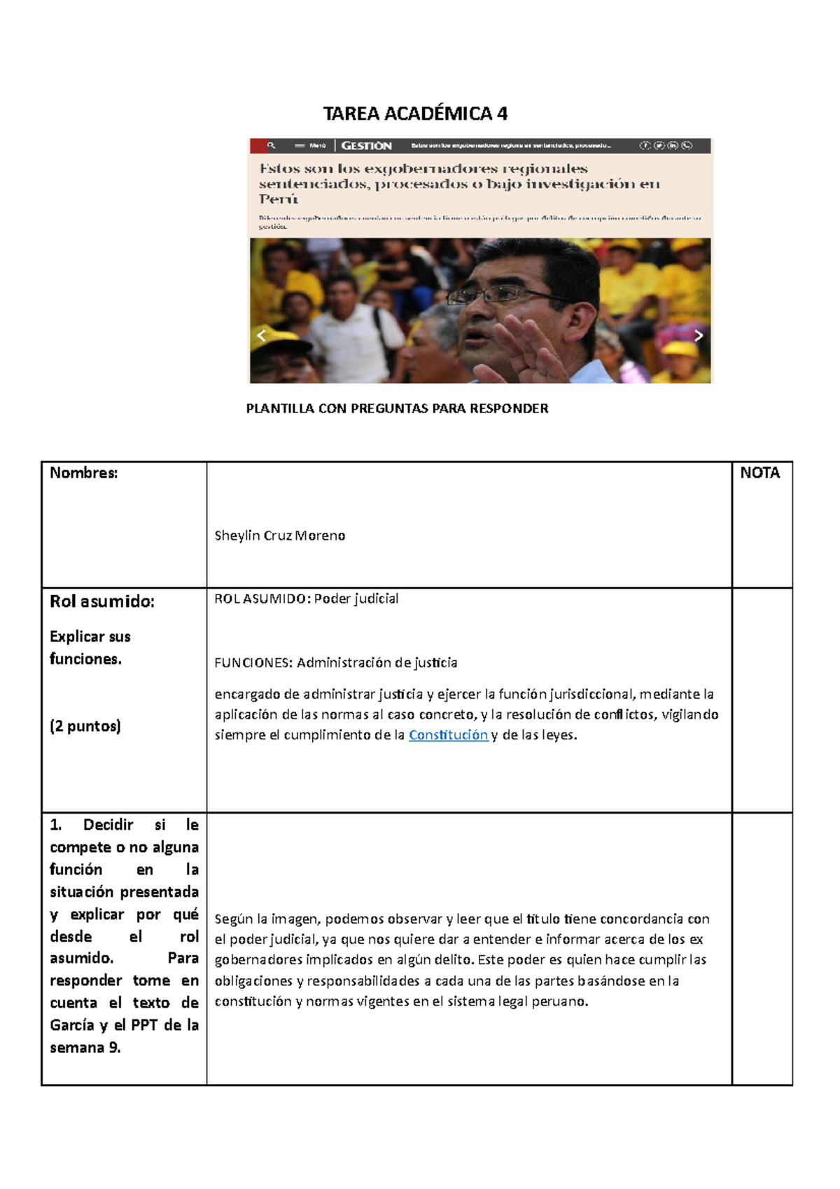 Tarea Academica 4 - Cruz Sheylin - TAREA ACADÉMICA 4 PLANTILLA CON ...