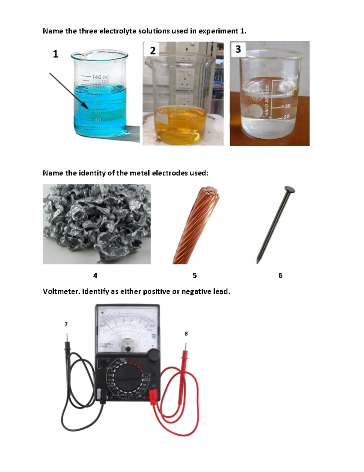 Midterm-Lab-Exam - Practice Problems - Name the three electrolyte ...