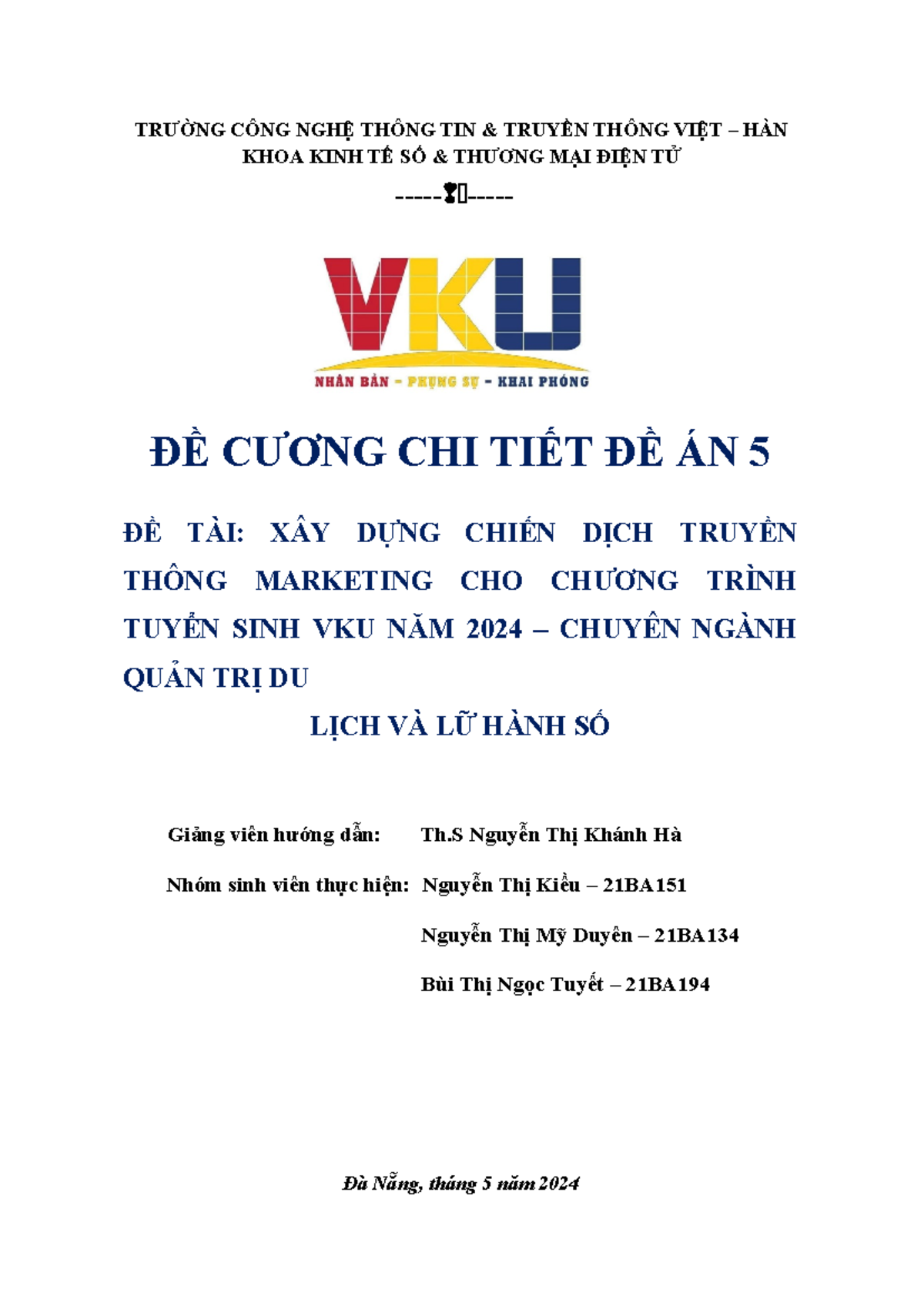 ĐỀ CƯƠNG CHI TIẾT - jhfdf - TRƯỜNG CÔNG NGHỆ THÔNG TIN & TRUYỀN THÔNG ...