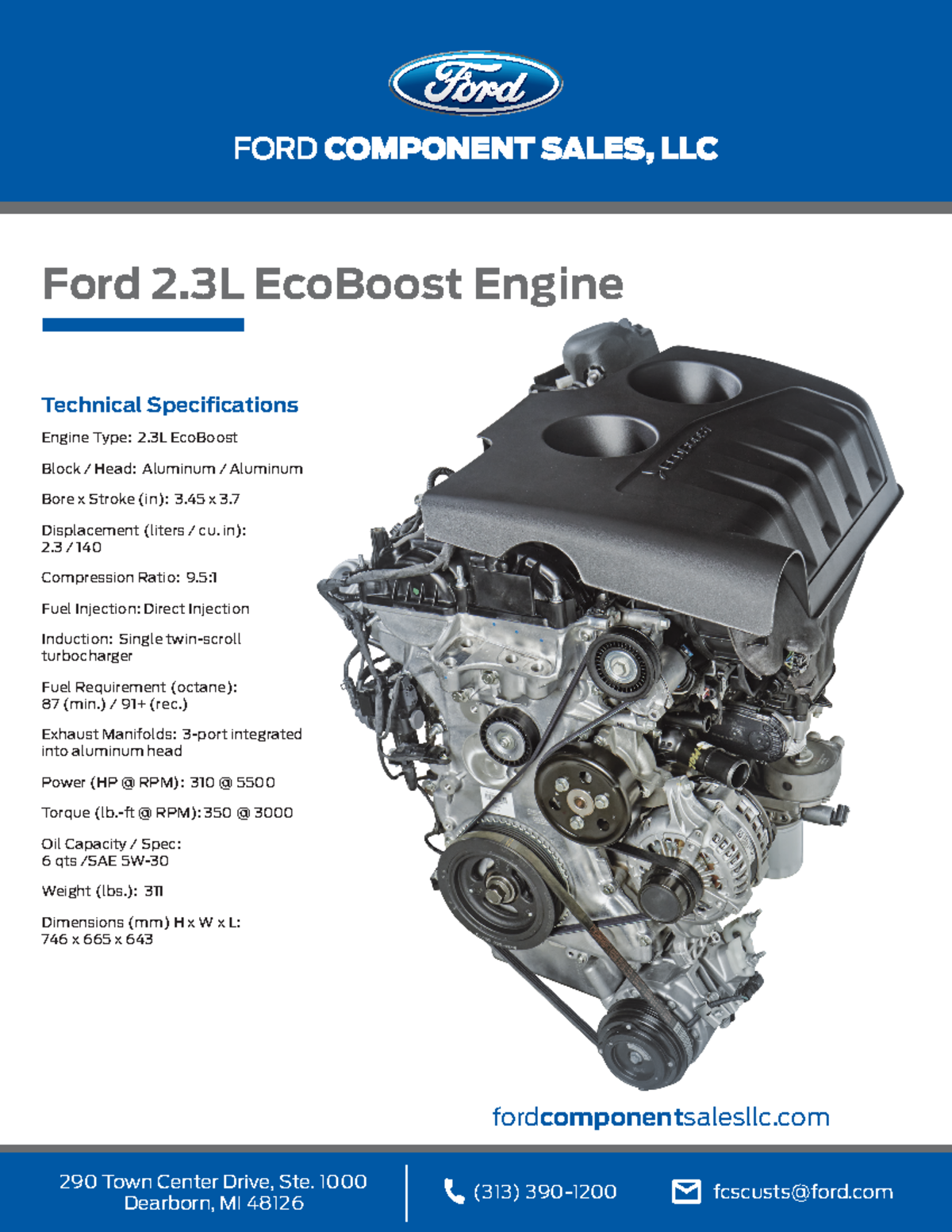 FCS 2 - Dfyftetyere - Ford 2 EcoBoost Engine ####### Technical ...