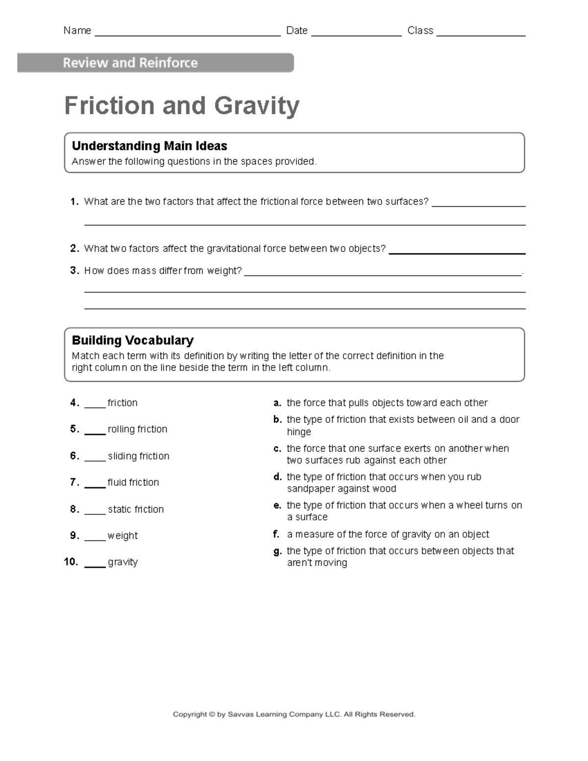 4 Kami Export - Pg43D Friction and Gravity - Name Date Class Friction ...