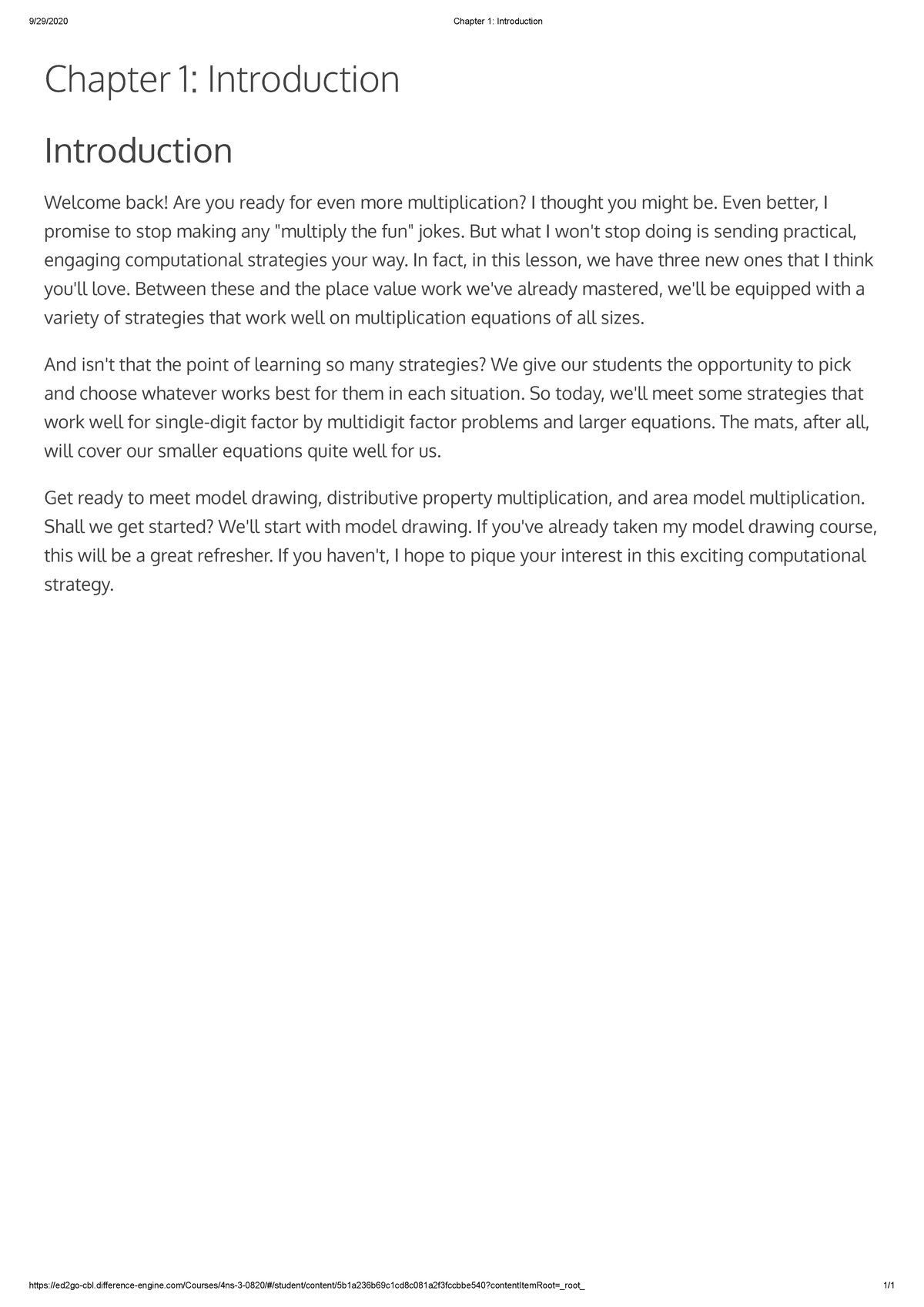 Chapter 1 Introduction lesson 9 - 9/29/2020 Chapter 1: Introduction ...