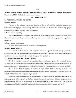 Sepm unit 4 and 5 qb ans - Sepm question bank - SEPM Unit 4 & 5 Question Bank Part B 1,Describe ...