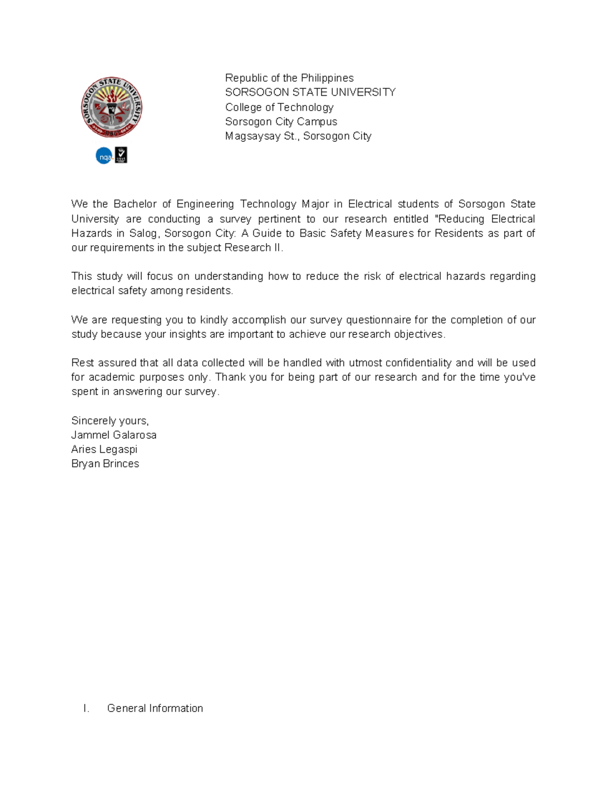 Questionnaire - A research tool in conducting a research survey ...