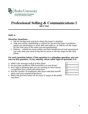 Role Play 2 Buyers Case - Roll Play Assignment - BUYER PROFILE Asset ...