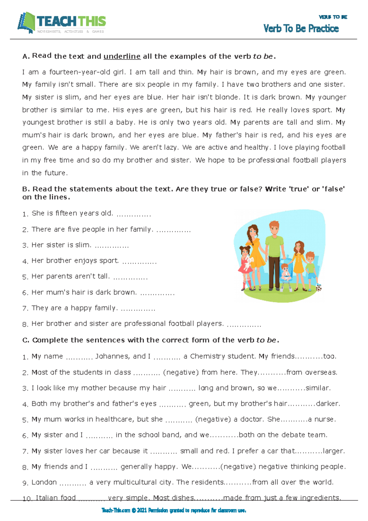 Verb to be practice - verb to be i am - VERB TO BE Verb To Be Practice ...