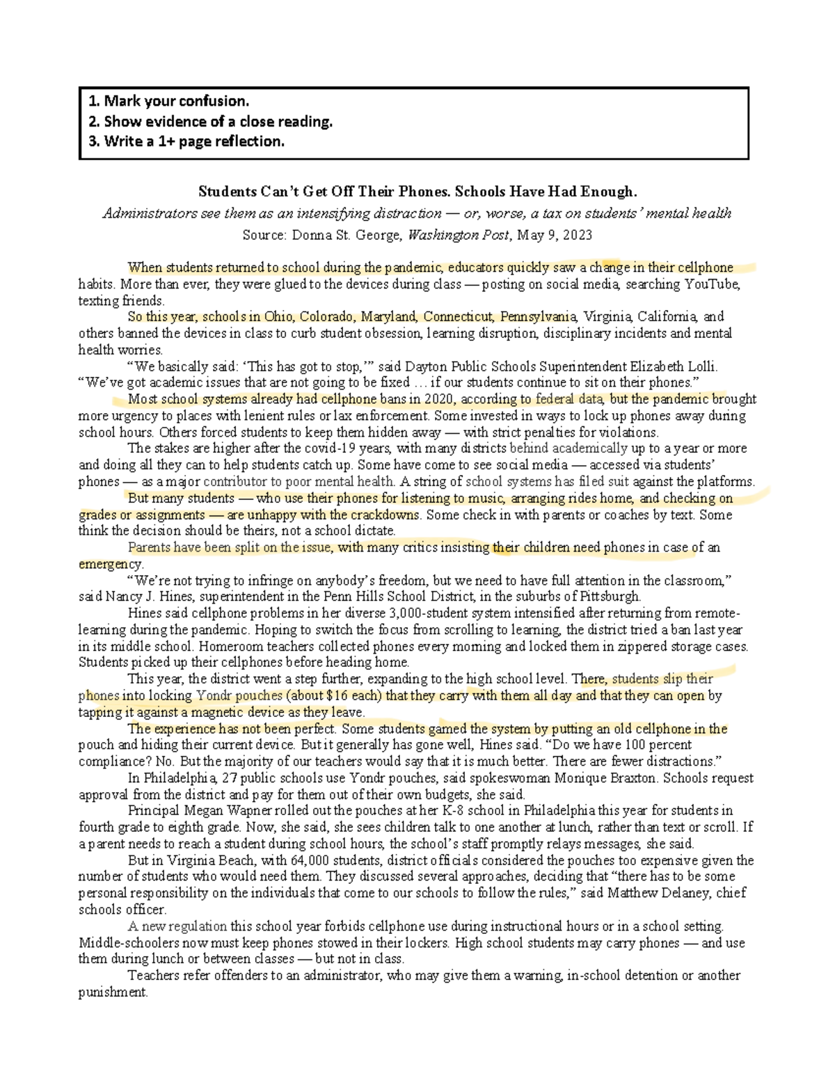 Ao W+2324 04+Cell+Phone+Ban+ 2 - Students Can’t Get Off Their Phones ...