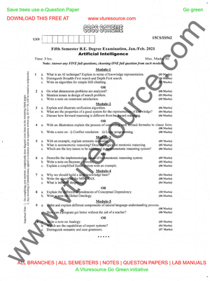 AI MCQ Test1Student - MCQs - Subject: Artificial Intelligence What is ...