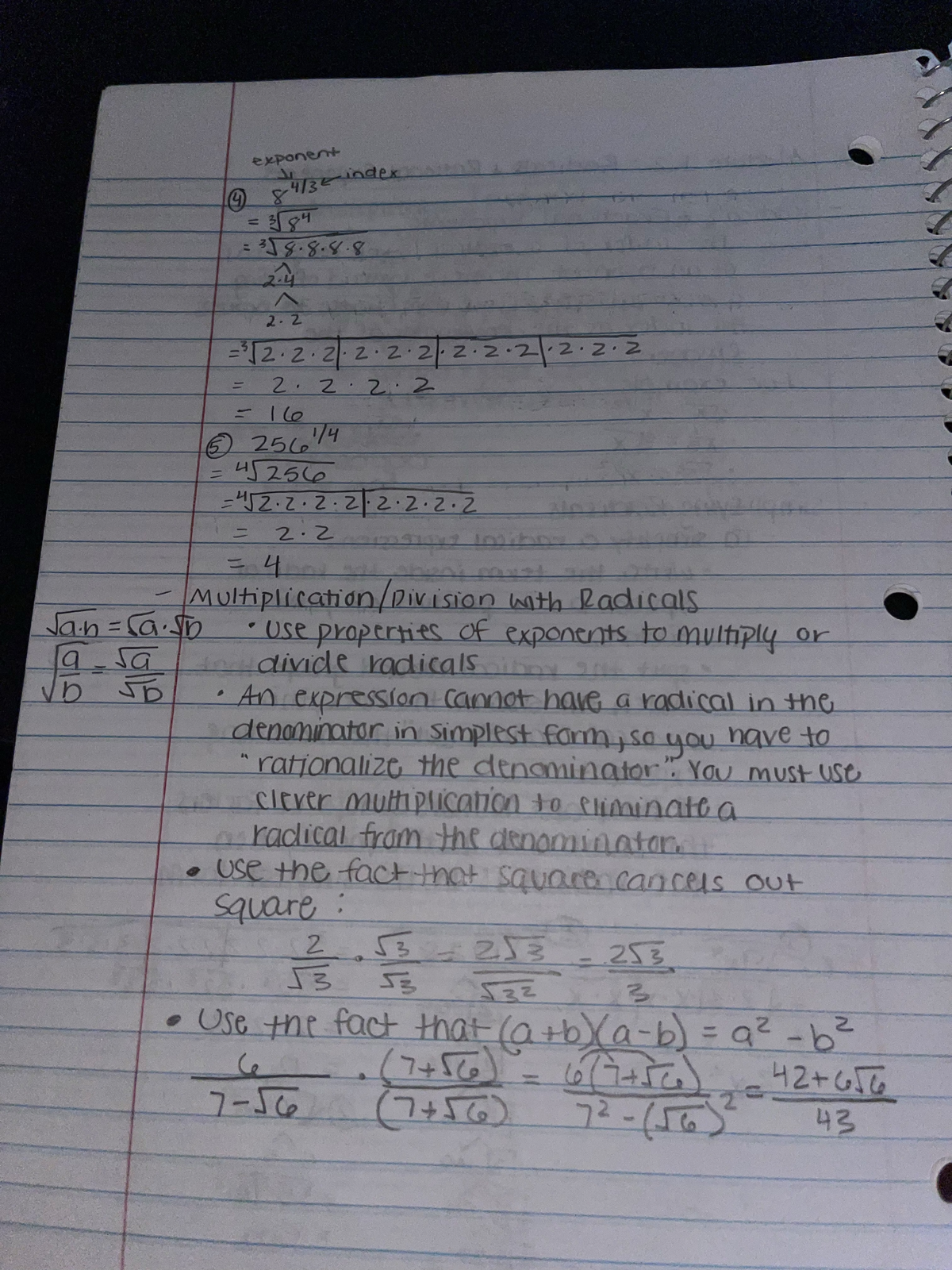 IMG 6510 - These notes are about Properties of exponents and scientific ...
