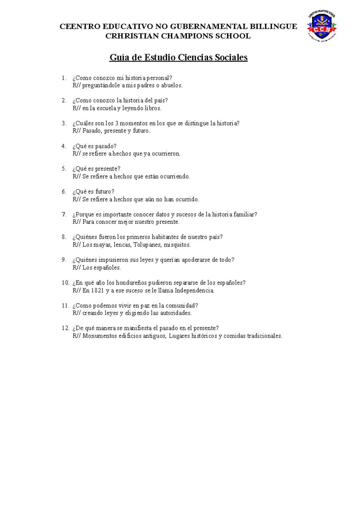 Guia de primer grado - ksdjf - CEENTRO EDUCATIVO NO GUBERNAMENTAL ...