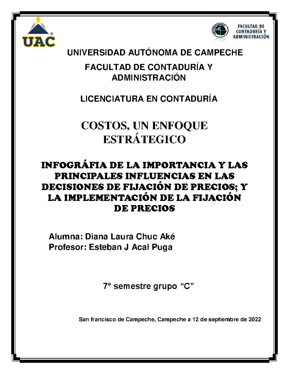 Infografía Chuc Diana - sfsfsf - UNIVERSIDAD AUTÓNOMA DE CAMPECHE ...