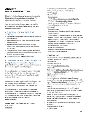 Anatomy practice/ notes - Name ...