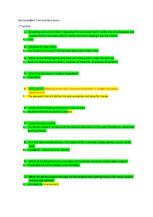 Project Management Notes - Project Management Week 1 The scope of the ...