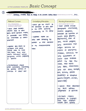 #4 Pneumothorax 2 - Concept map - ACTIVE LEARNING TEMPLATES System ...