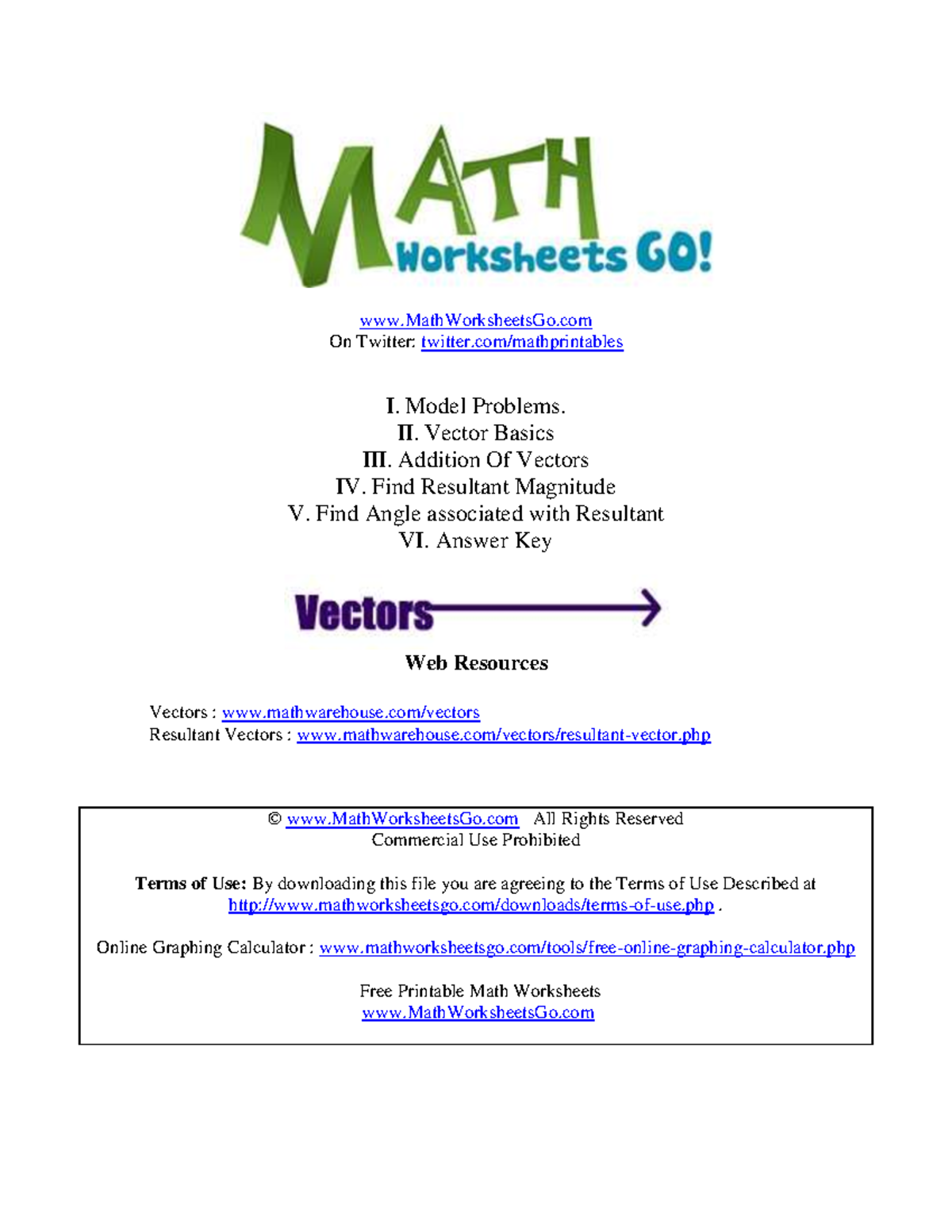 Vector-worksheet - Basic vector addition - MATH 231 - QC CUNY - Studocu