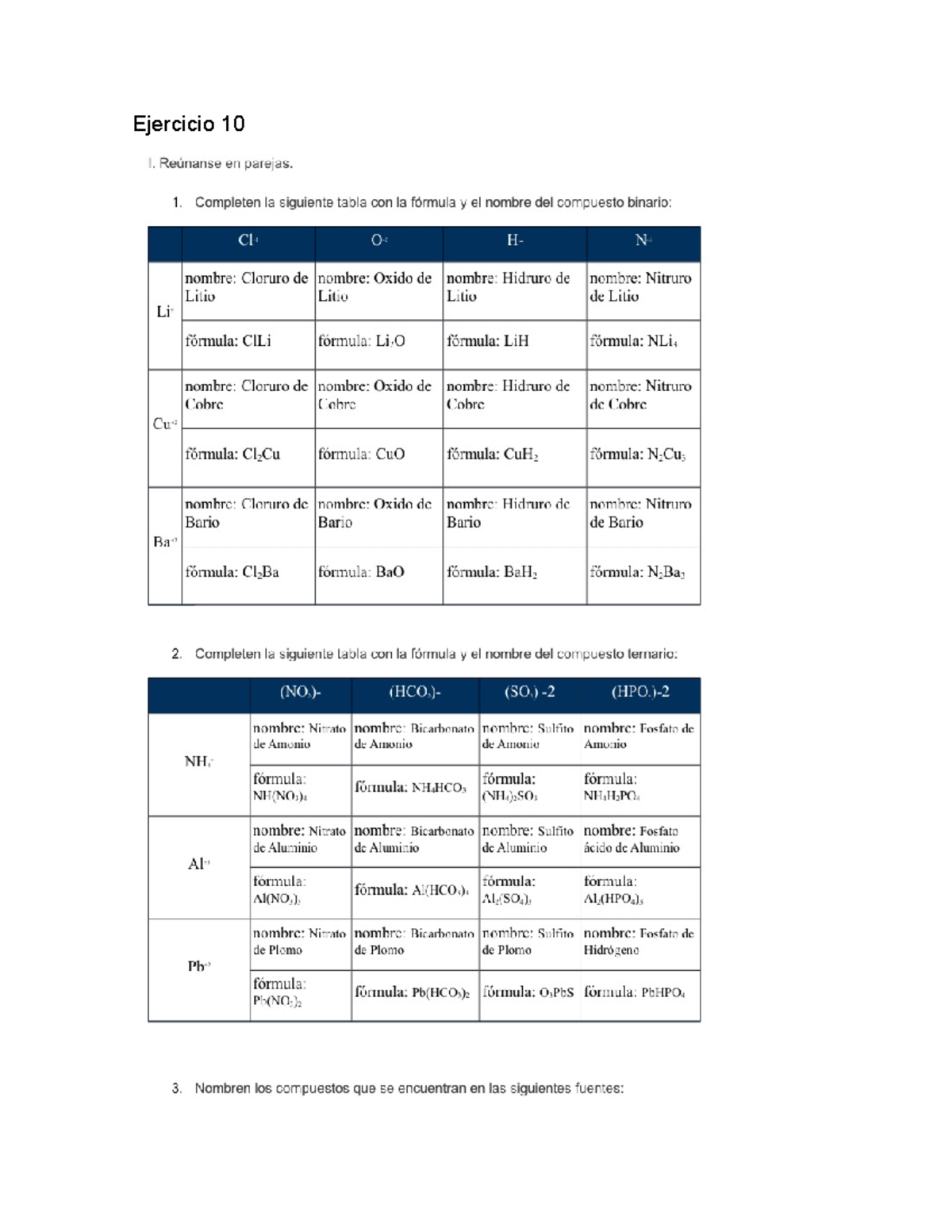 Actividad 10 de carbono - El carbono y sus compuestos - Ejercicio - Studocu