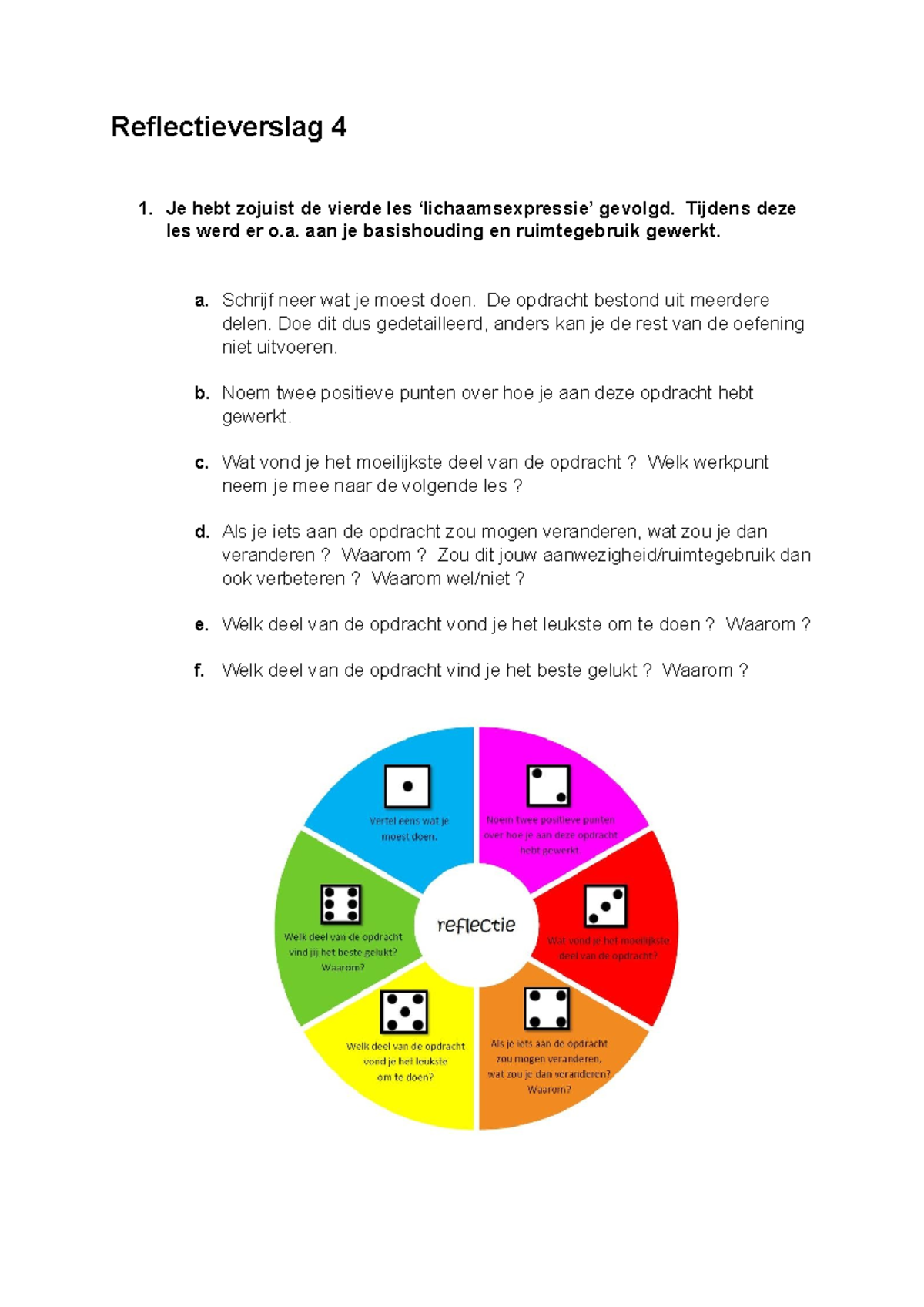 Reflectieverslag 4 Ruimtegebruik en power - Reflectieverslag 4 1. Je ...