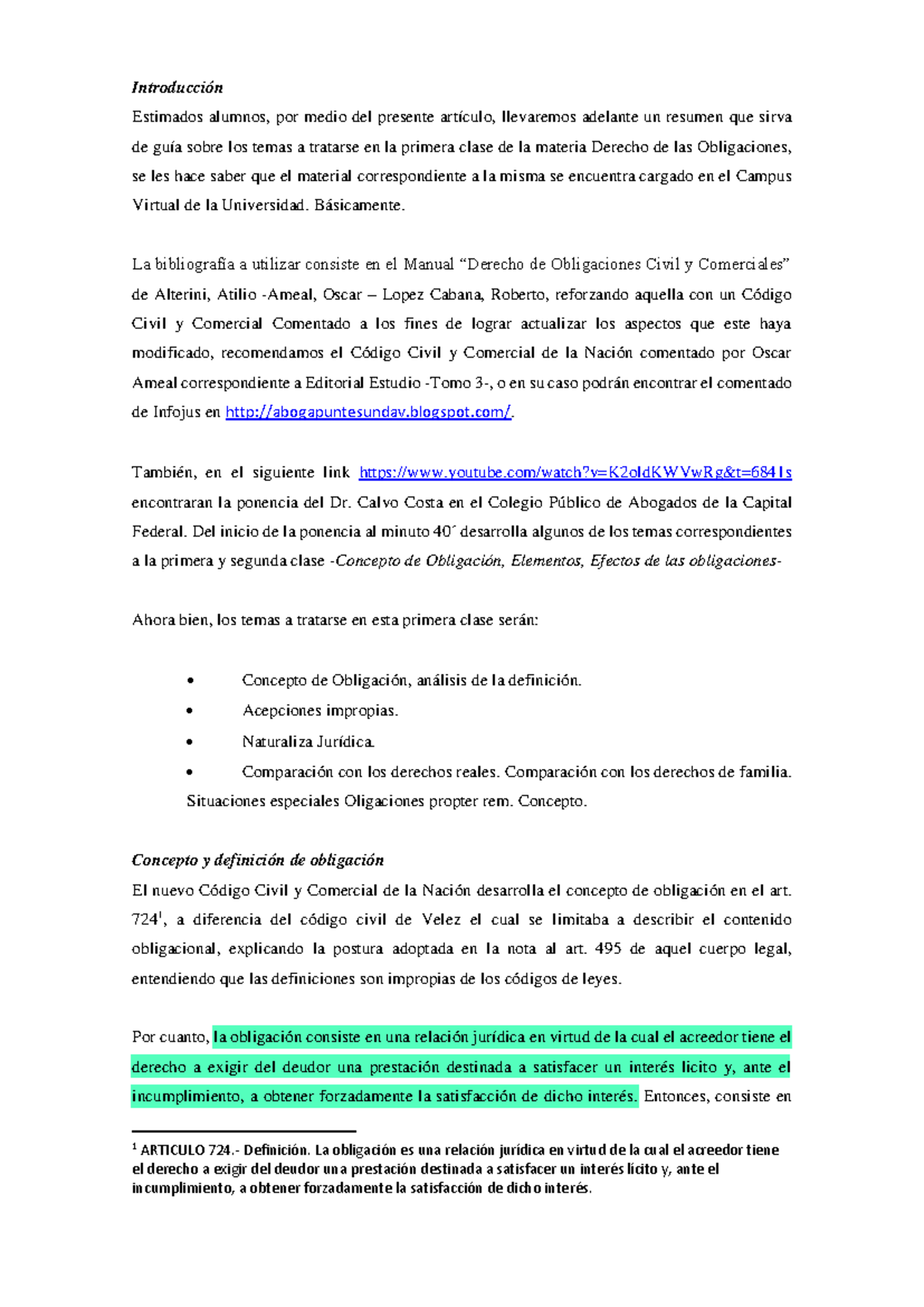 Primera Clase - Leido - sdasdasdas - Introducción Estimados alumnos ...