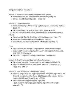 Computer graphics - Class: S.Y.B.Sc.I Subject: Computer graphics and ...