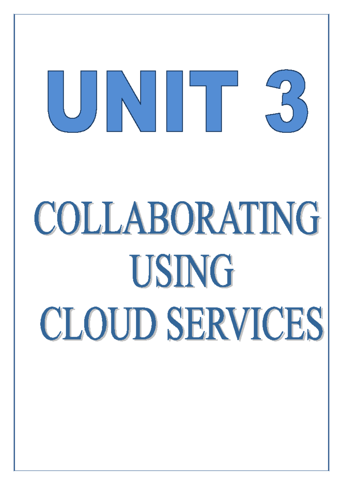 UNIT 3 - cloud computing - EMAIL COMMUNICATION OVER CLOUD: Cloud-based ...