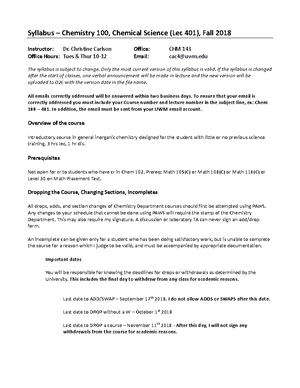 Lesson 1: Introduction to Chemistry - Lesson 1: introduction to ...
