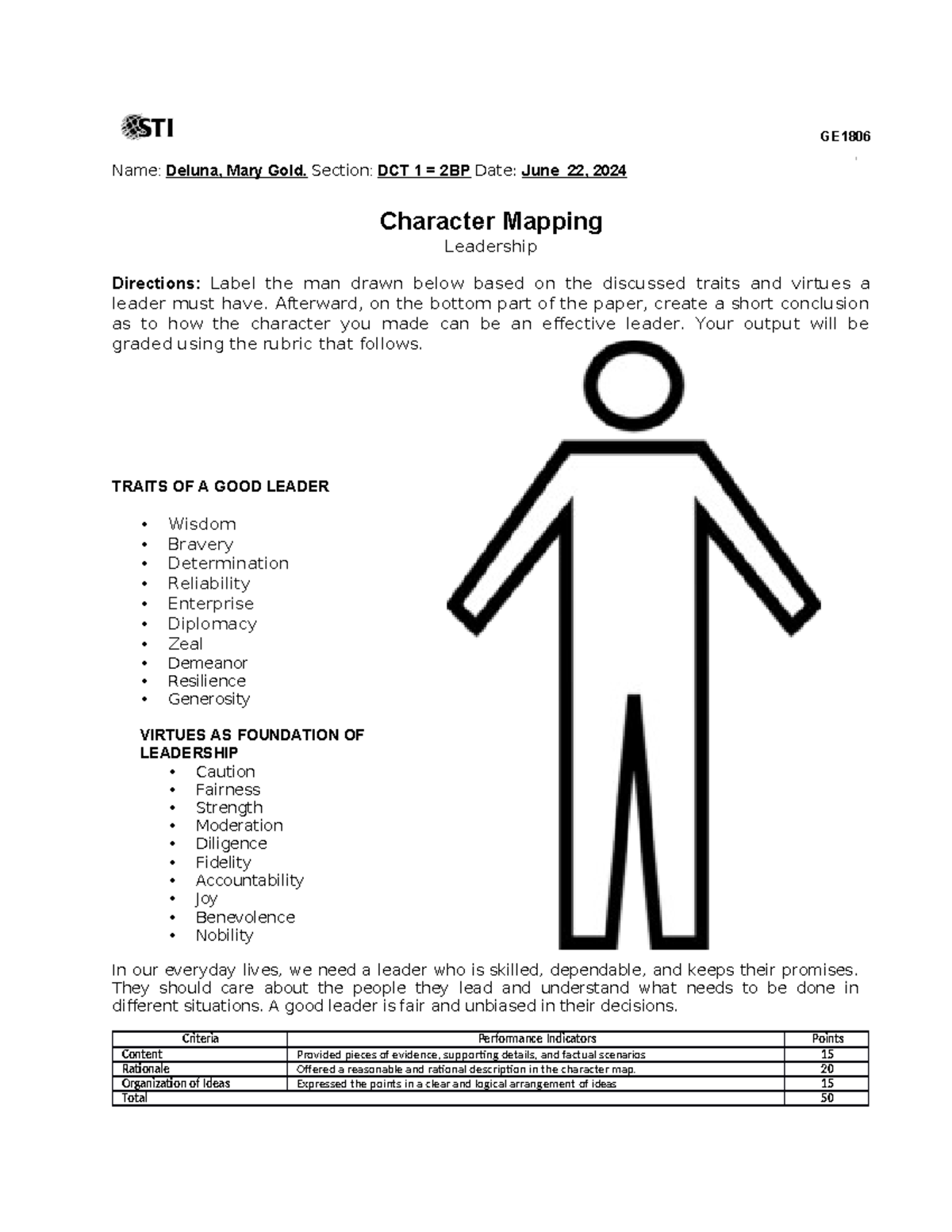 03 e LMS Activity 1 (Prefinal) - ARG - NSTP - GE Name: Deluna, Mary ...