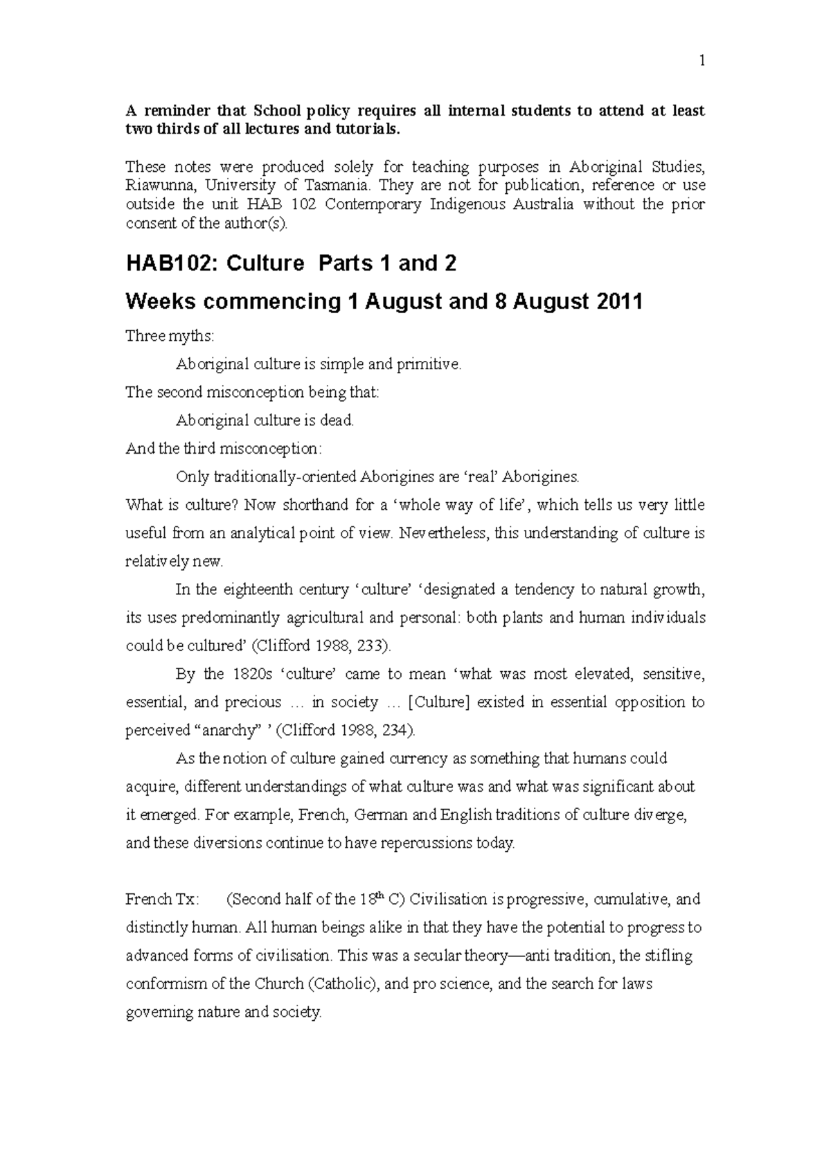 Lecture notes, lectures 3, 4 - lecture notes prepared by lecturer Carol ...