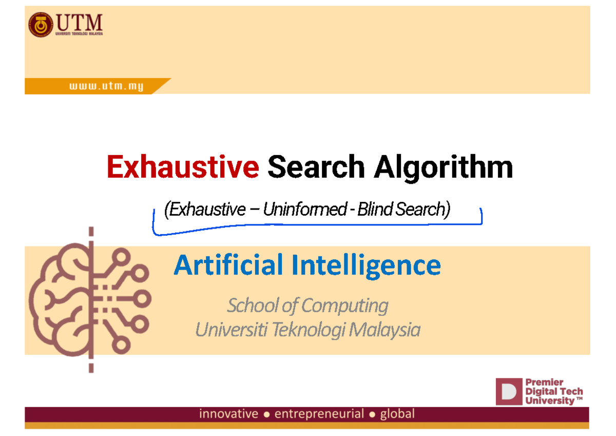 04a Exhaustive Search Algorithm - Exhaustive Search Algorithm ...