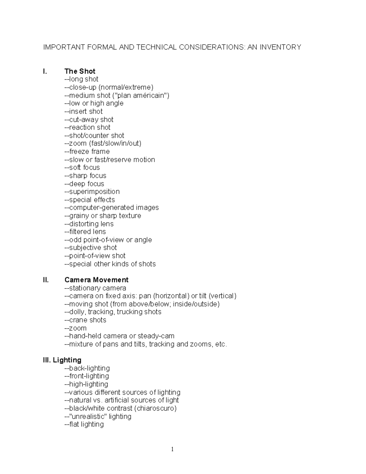 F. Formal-Technical Matters - 1 IMPORTANT FORMAL AND TECHNICAL ...
