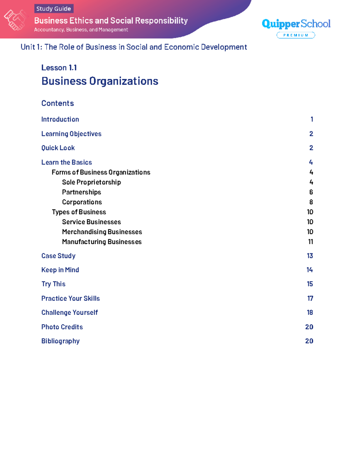 BESR SG 12 Q3 0101 - module - Business Organizations Lesson 1 ...