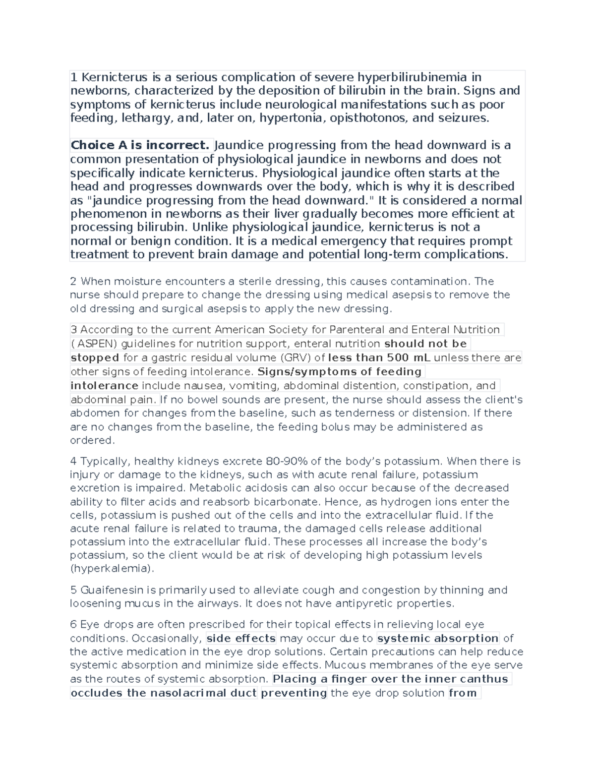 1 Kernicterus is a serious complication of severe hyperbilirubinemia in ...