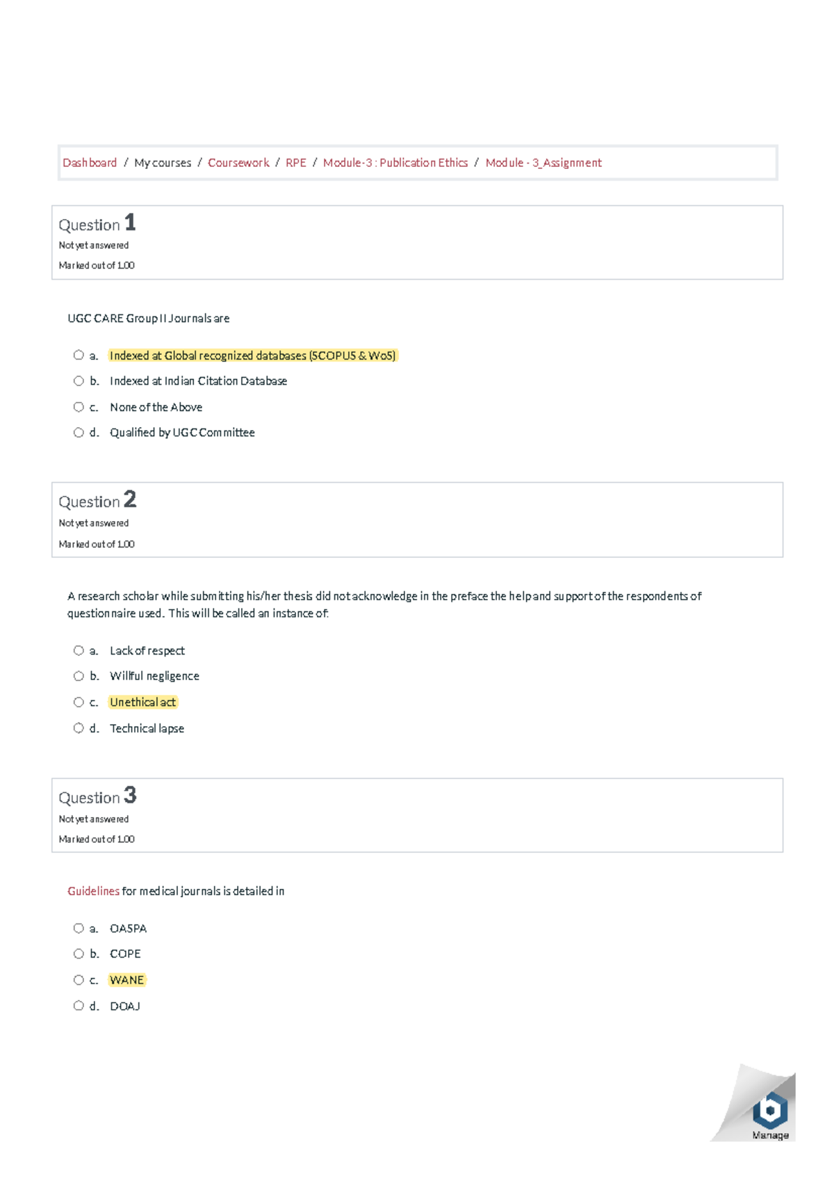 Module - 3 Assignment - Dashboard / My courses / Coursework / RPE ...