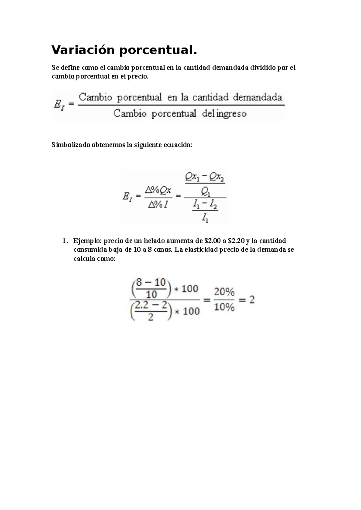 Variación porcentual - Mate - MATEMÁTICA BÁSICA - Variación porcentual ...