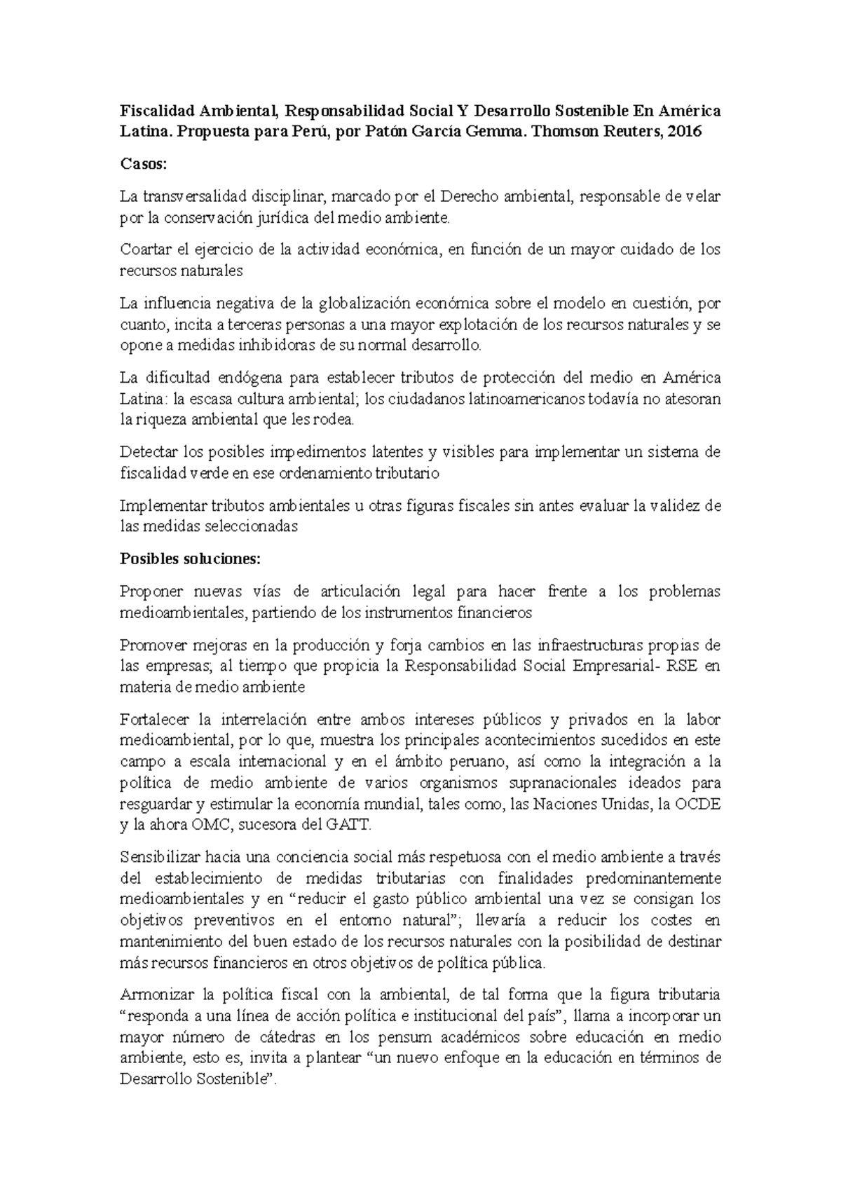 Fiscalidad Ambiental - zdfghjkl - Fiscalidad Ambiental, Responsabilidad ...