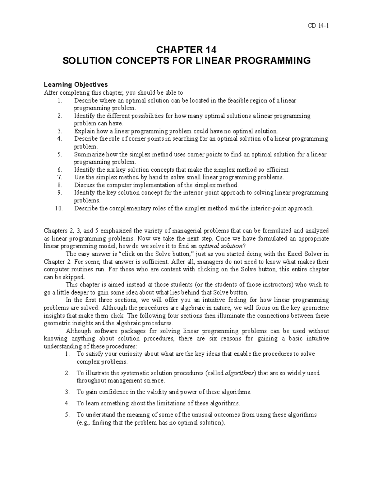 Solutions for operation research questions step by step solution ...