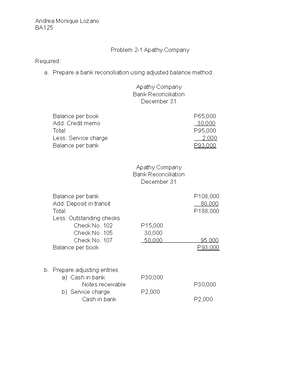 ACC845 8 - Udjd - 3. Arrange the following steps according to the ...
