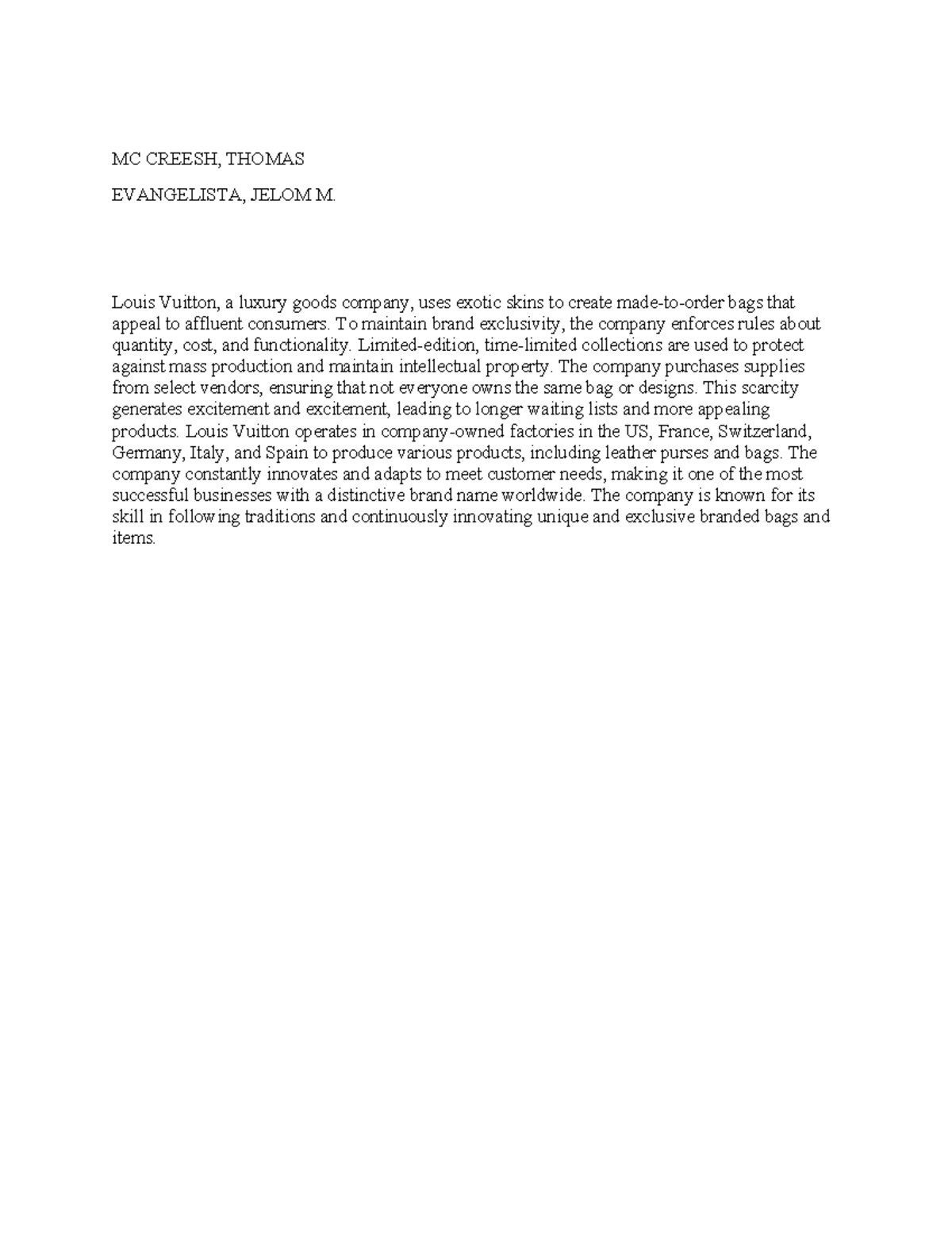 Basta-PETA-TOH - MC CREESH, THOMAS EVANGELISTA, JELOM M. Louis Vuitton ...