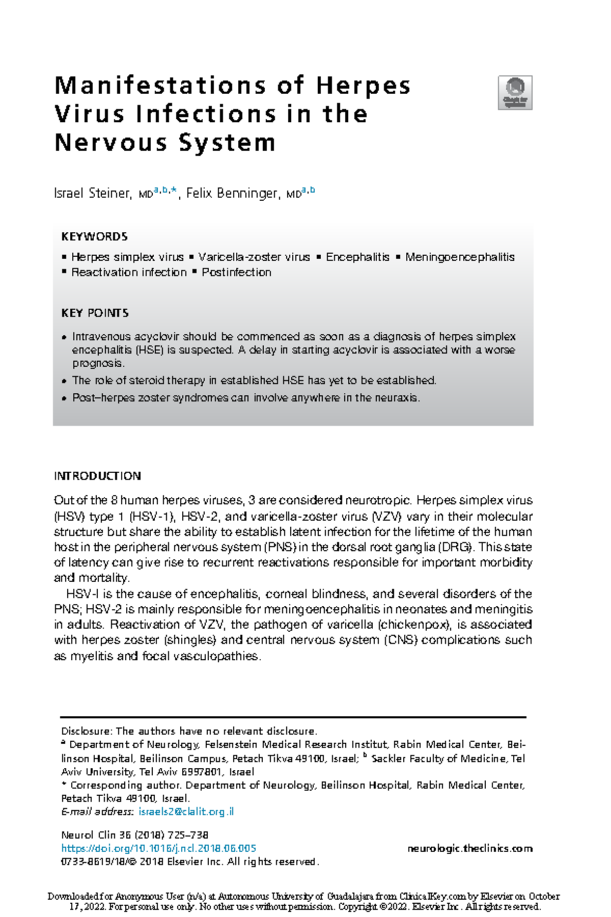 1-s2 - Material extra - M a n i f e s t a t i o n s o f H e r p e s V i ...